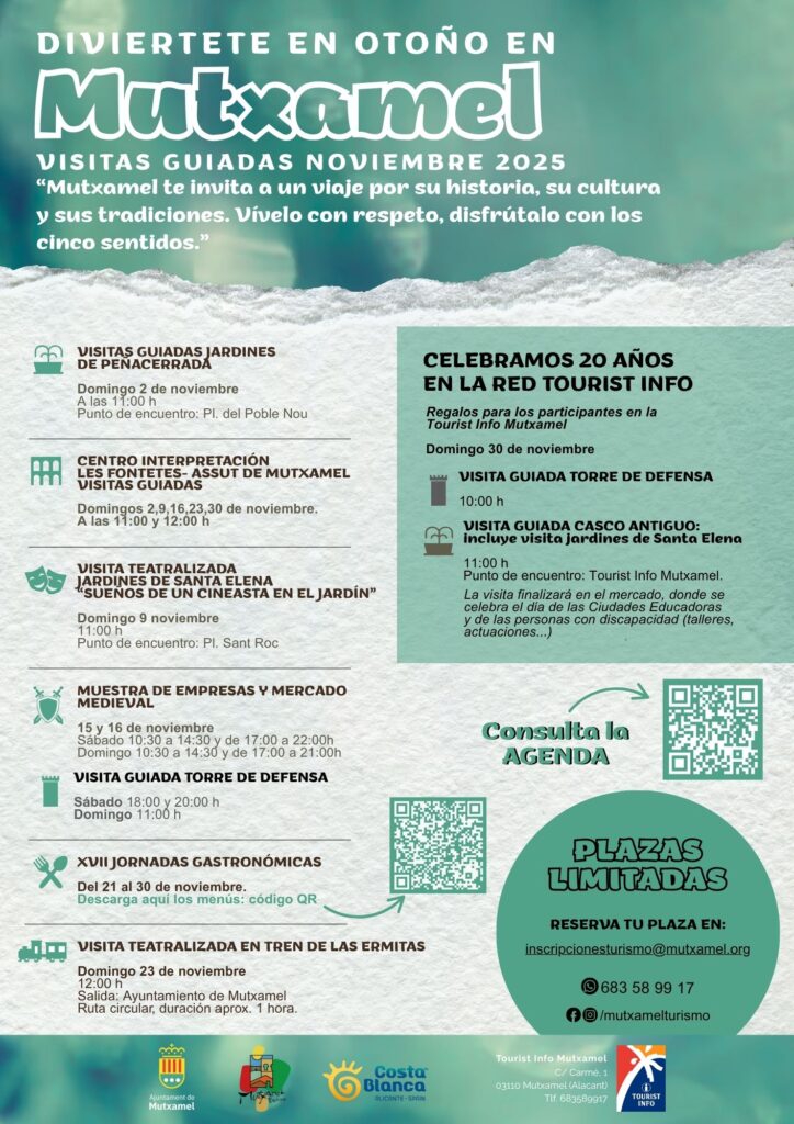 Este noviembre, Mutxamel te invita a un viaje por su historia, su ...